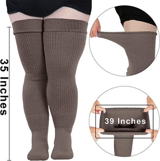 Dominion Extra Long & Thick Thigh High Socks – TheGivenGet